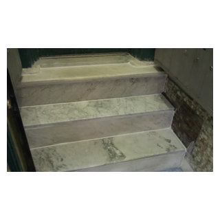 Marble Steps Restoration - Traditional - Staircase - New York - by ABC ...