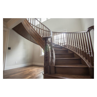 McDonald - Traditional - Staircase - Denver - by Tree of Life Stairs ...