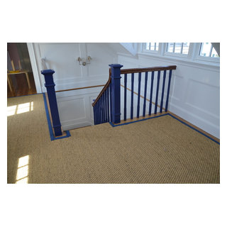 Merida MV Natural Fiber Stair Runner - Bord de Mer - Escalier - Boston ...