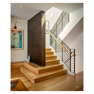 Mid Century Modern Contemporary design - Midcentury - Staircase - San ...