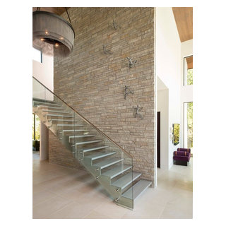 Modern Contemporary - Triple Crown - Contemporary - Staircase - Dallas ...