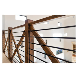 Modern Farmhouse - Campagne - Escalier - Denver - par Revolve Design ...