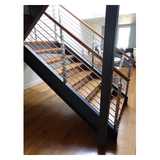 Modern Stair with Rods - Modern - Staircase - San Francisco - by ...