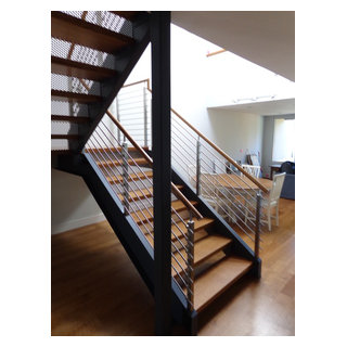Modern Stair with Rods - Modern - Staircase - San Francisco - by ...