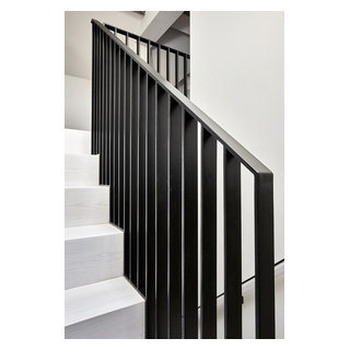 Monolithic Grade II Property Staircase - Contemporary - Staircase ...