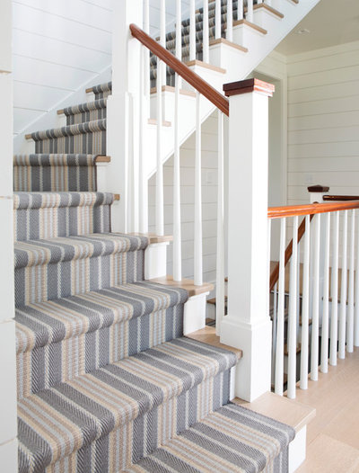 Striped Stair Runner Ideas for your hallway | Houzz UK