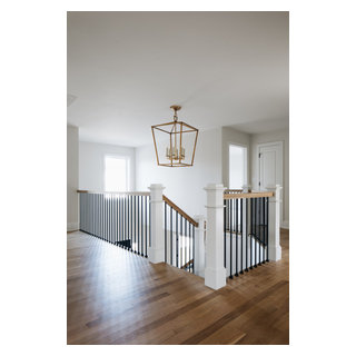 Nautical Navy - Transitional - Staircase - Chicago - by Timber Trails ...