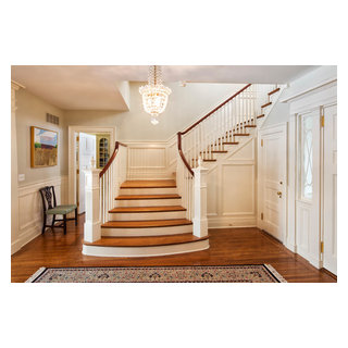 Neoclassical Home - Traditional - Staircase - New York - by Pinneo ...