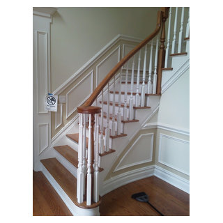 new home princeton nj - Traditional - Staircase - New York - by Stairs ...