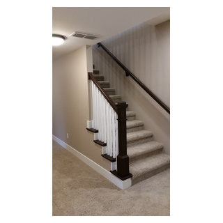 Northeastern Bungalow - Craftsman - Staircase - St Louis - by Gebhardt ...
