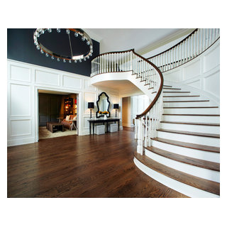 Old Westbury Neoclassical - Traditional - Staircase - New York - by ...