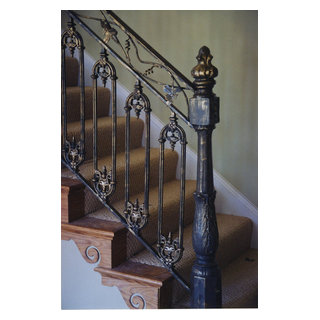Our work - Traditional - Staircase - Birmingham - by Allen Iron Works ...