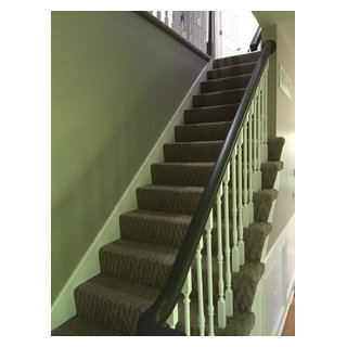 Our Work - Traditional - Staircase - Kansas City - by Floors and Walls ...
