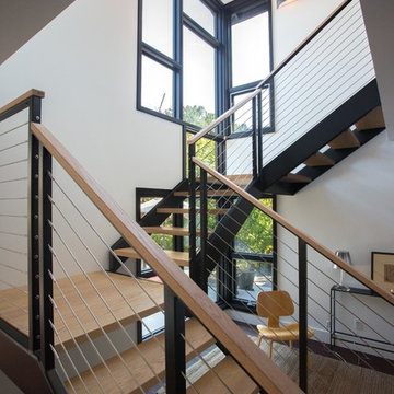 75 Mid-Century Modern Staircase Ideas You'll Love - March, 2022 | Houzz