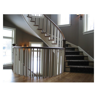 Palumbo - Traditional - Staircase - Chicago - by Roseland Stair Works ...