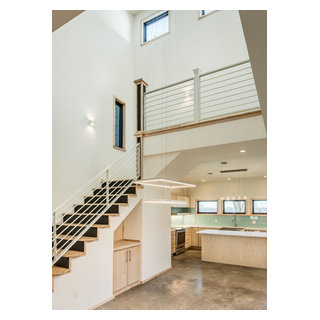 Passive Solar Sawtooth - Modern - Staircase - Nashville - by Gill ...