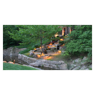 Pathway and Stairs Lighting - Traditional - Staircase - New York - by ...