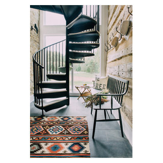 Primitive Modern - Farmhouse - Staircase - Charleston - by User | Houzz