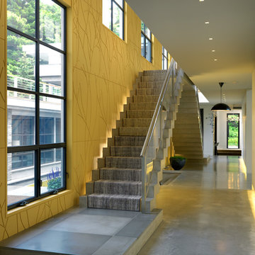 Floating Concrete Stairs - Photos & Ideas | Houzz