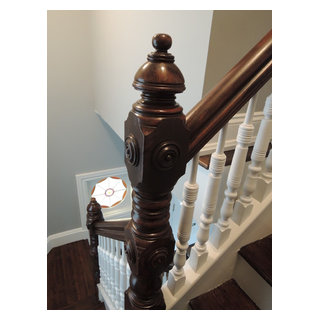 Queen Anne 1870 restored - Traditional - Staircase - New York - by WJM ...