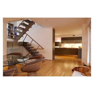 Quietly Contemporary in Kalorama - Contemporary - Staircase - DC Metro ...