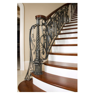 Railings by Maynard Studios - Traditional - Staircase - Nashville - by ...