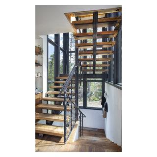 Raspberry Hideaway - Contemporary - Staircase - Denver - by Land ...