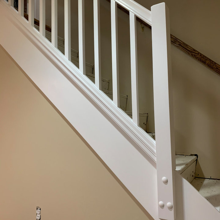 Removable Stair Railing - Photos & Ideas | Houzz