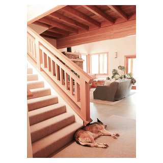 Residence Nevada City CA - Rustic - Staircase - Los Angeles - by Trisha ...