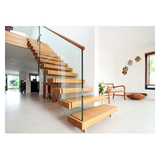River Lodge - Modern - Staircase - Buckinghamshire - by User | Houzz