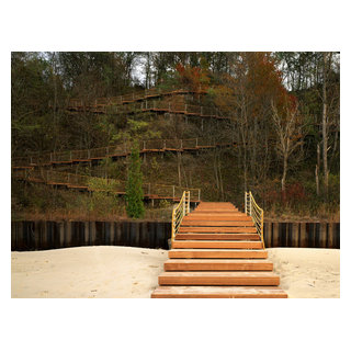 Rocky Gap Stair - exterior beach stair - Staircase - Chicago - by ...