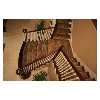 Ruby Hills Stairs - Transitional - Staircase - Boise - by Davis ...