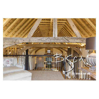 Rustic Barn Conversion Staircases - Rustic - Staircase - London - by ...