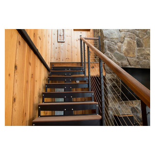 Rustic DIY Floating Stair Kit - Rustic - Staircase - Philadelphia - by ...