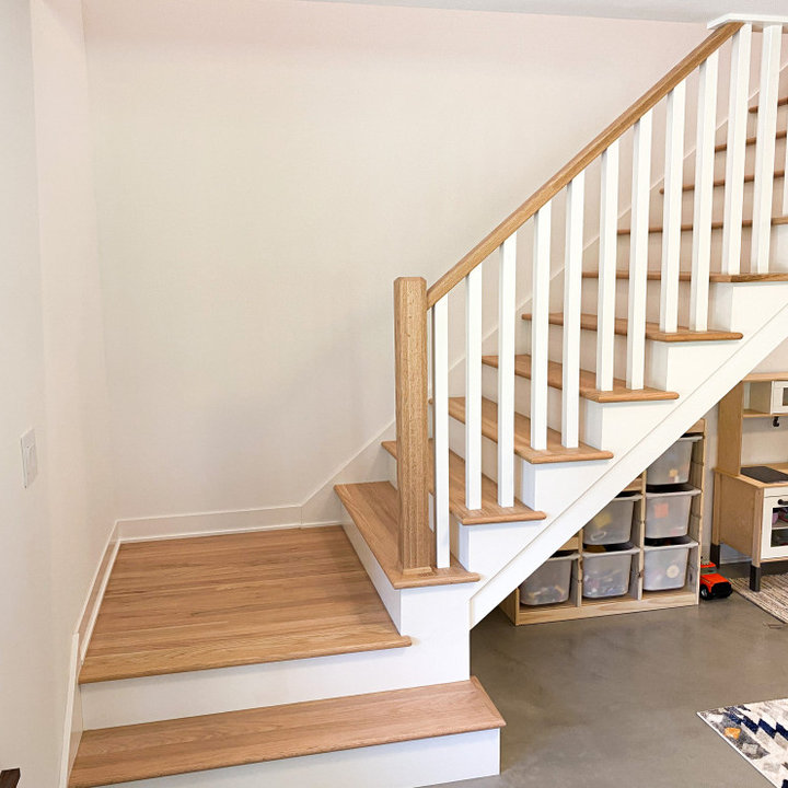 75 Beautiful Scandinavian Staircase Ideas and Designs - May 2025 | Houzz UK