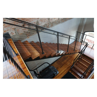 Shape Fitness Cable Wire Railing Job, Worthington, Ohio - Moderne ...