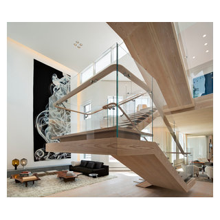 Soho Loft - Contemporary - Staircase - New York - by Gabellini Sheppard ...