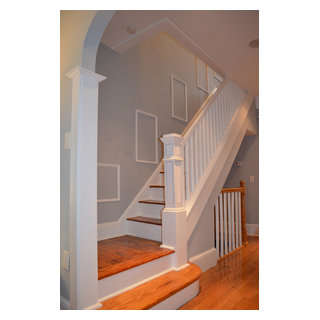 South Philadelphia Row Home - Traditional - Staircase - Philadelphia ...