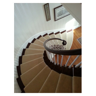 Spiral Staircase - Traditional - Staircase - Detroit - by Carpet Design ...