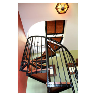 Spiral Staircase to Lookout Tower - Craftsman - Staircase - Other - by ...