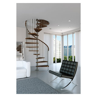 Spiral Staircases - Transitional - Staircase - Atlanta - by Stair Lab ...