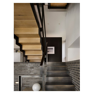 Split Level House - Modern - Staircase - Philadelphia - by McCoubrey ...