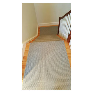 Stainmaster Carpets Hollywood Stair Installation - Clásico - Escalera ...