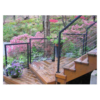 Stair Cable Railing - Modern - Staircase - Las Vegas - by Ultra-tec ...