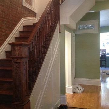 Stair Railing Knee Wall - Photos & Ideas | Houzz