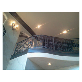Stair Rails - Traditional - Staircase - Oklahoma City - by Old World ...