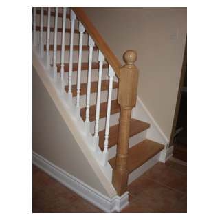 Stair Recap - Traditional - Staircase - Toronto - by Inter Stairs And ...