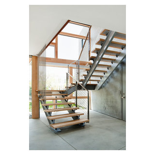 Stair - Industrial - Staircase - Los Angeles - by Walker Workshop | Houzz