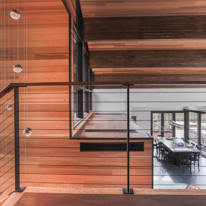 Wire Rope Staircase Railing - Photos & Ideas | Houzz