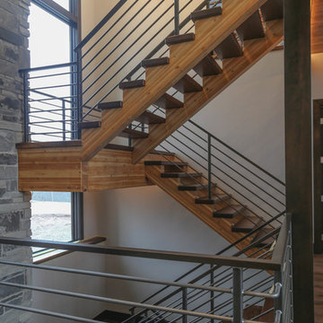 Glulam Stringers - Photos & Ideas | Houzz